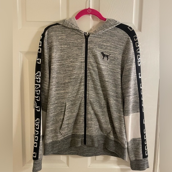 PINK Victoria's Secret | Jackets & Coats | Pink Victorias Secret Grey ...